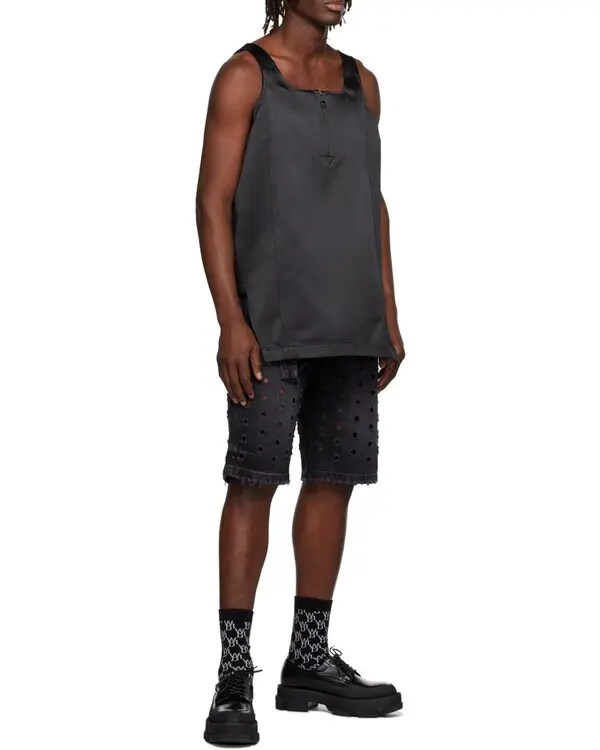 We11Done Square Collar Vest