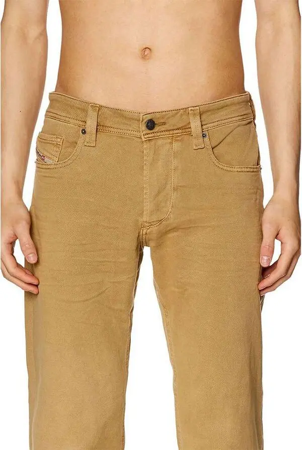 DIESEL® Tapered Fit Jeans With Five Pockets