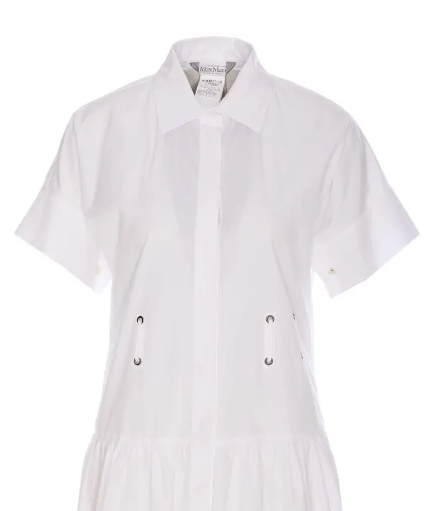 Max Mara Belted Midi Dress