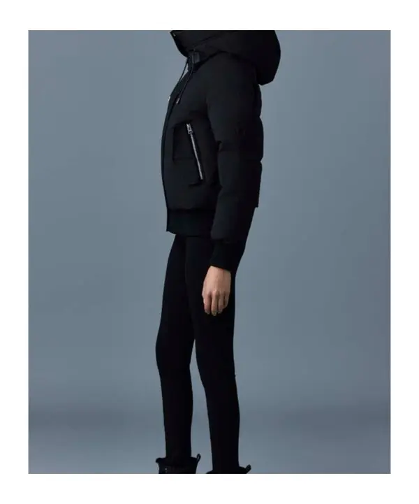 Mackage Nefi Nfz Nordic Tech Down Jacket With Hood