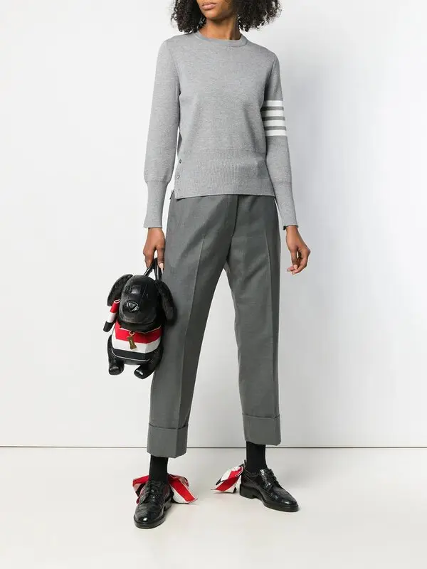 Thom Browne Super 120s High-waisted Trousers