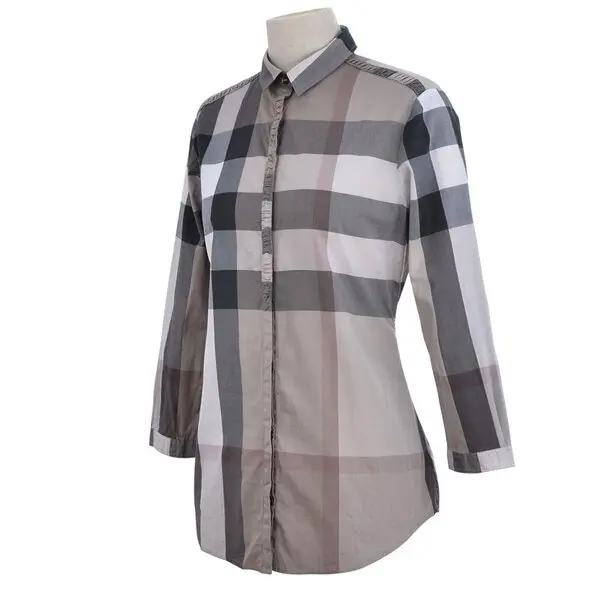 Burberry Checkered Long Sleeve Shirt