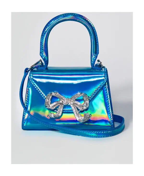 SELF-PORTRAIT Metal Bow Shoulder Bag