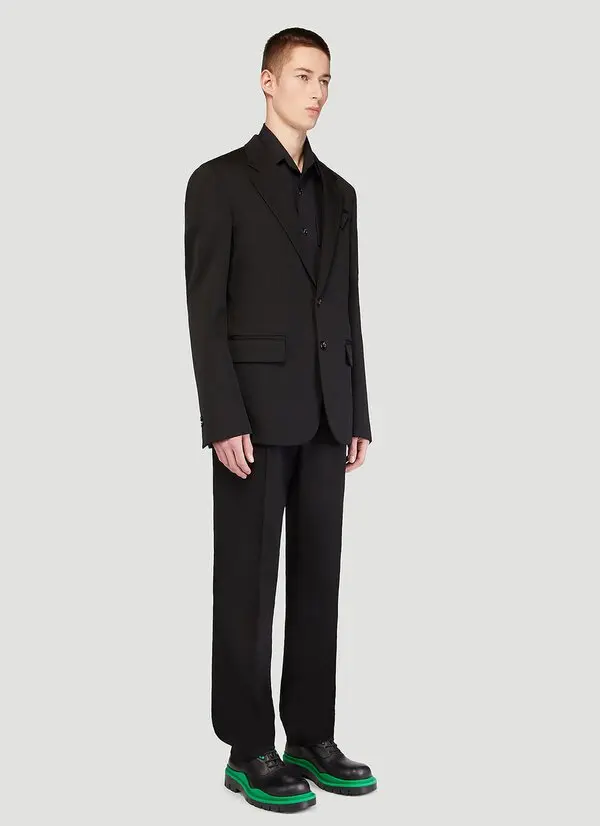 Bottega Veneta Pocket-fold Single-breasted Blazer