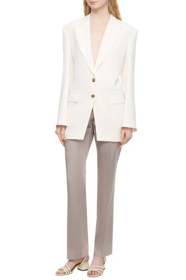 Hugo Boss Slim-fit Satin Trousers