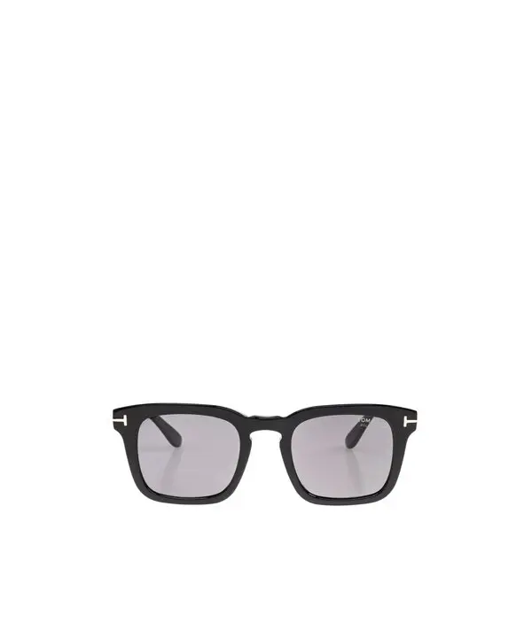 TOM FORD Dax Square Frame Sunglasses - Gray