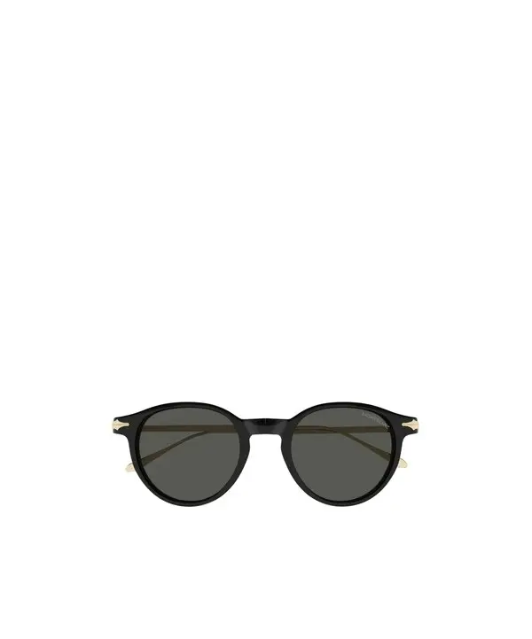 Montblanc Round Frame Sunglasses - Black