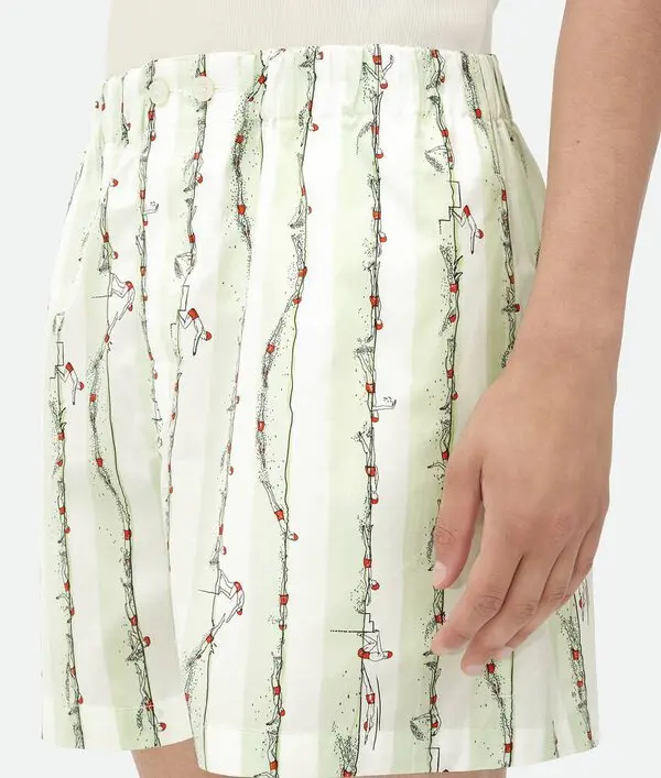 Bottega Veneta Printed Shorts