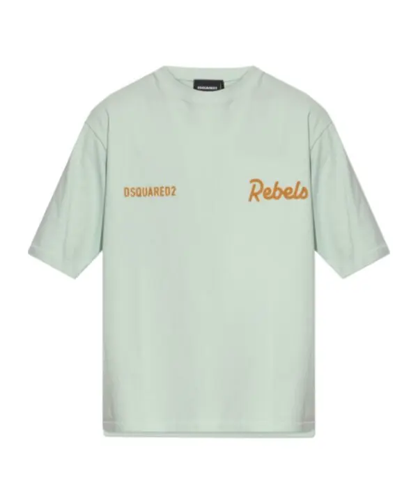 Dsquared2 Rebels Loose Fit T-shirt - White