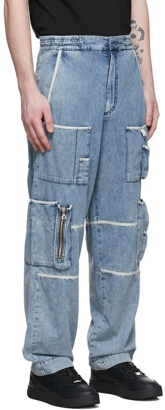 DIESEL® Relaxed Cargo Jeans
