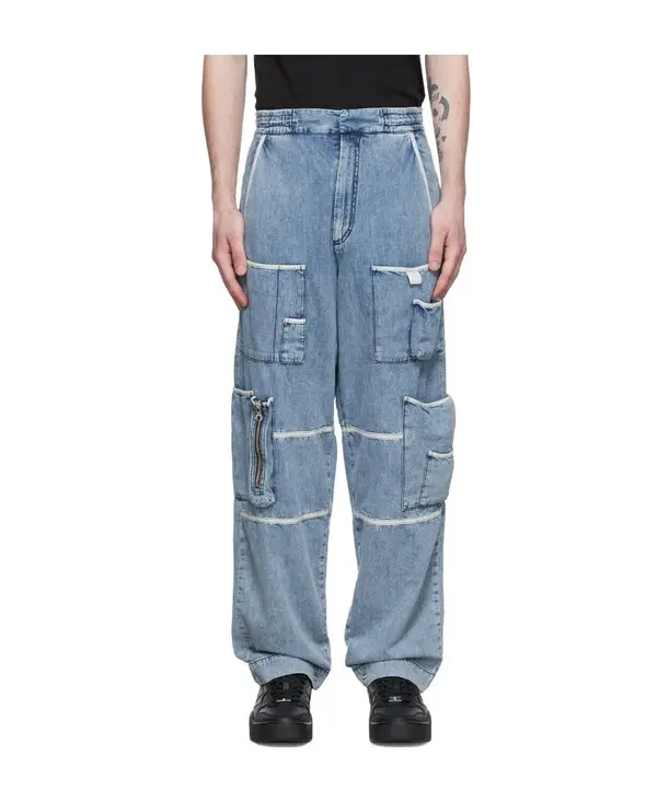 DIESEL® Relaxed Cargo Jeans