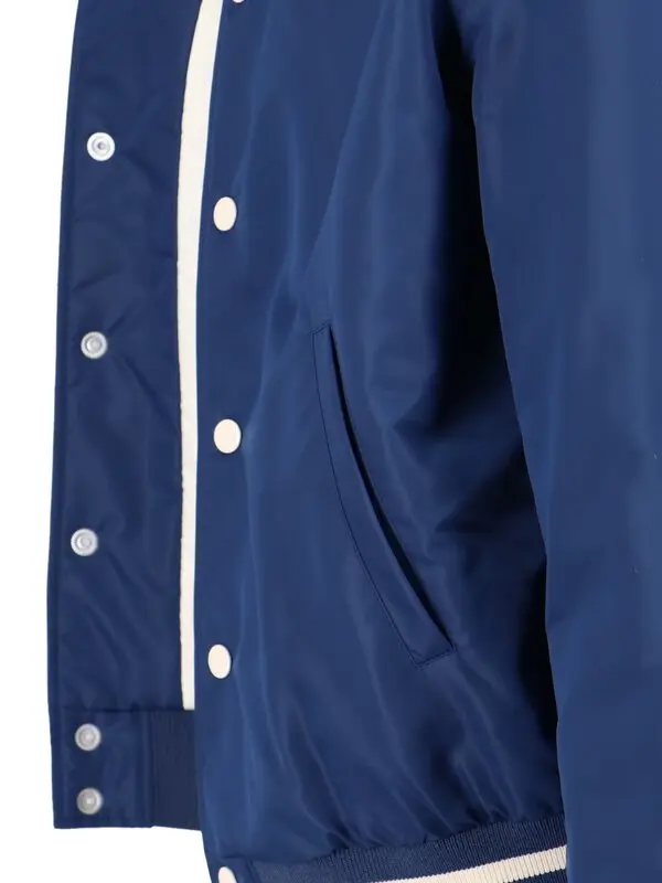 Celine Loose Teddy Jacket In Nylon