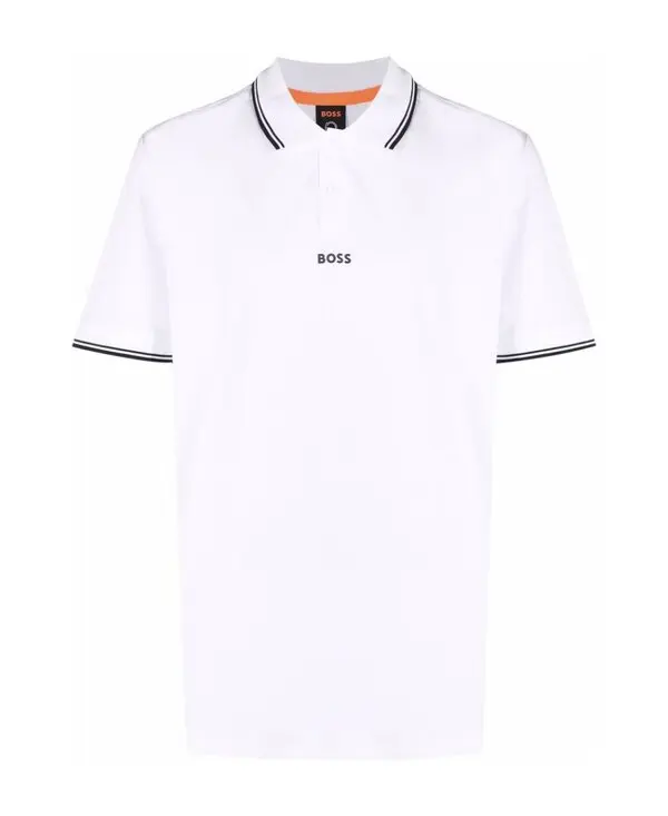 Hugo Boss Stripe Detail Polo Shirt