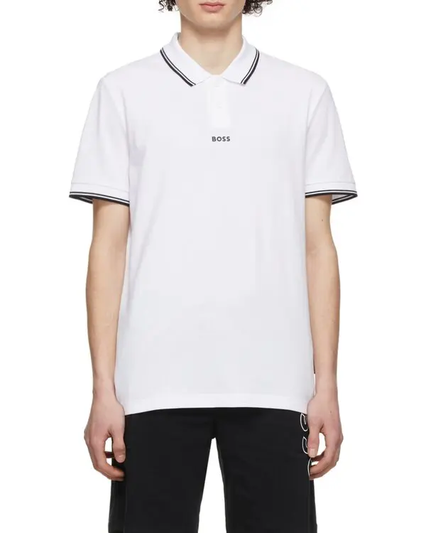 Hugo Boss Stripe Detail Polo Shirt