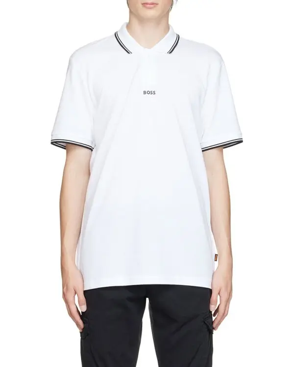 Hugo Boss Stripe Detail Polo Shirt