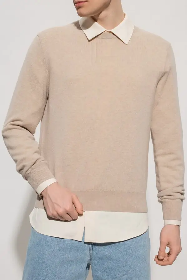 THE ROW Benji Long-sleeved Pullover - Nude
