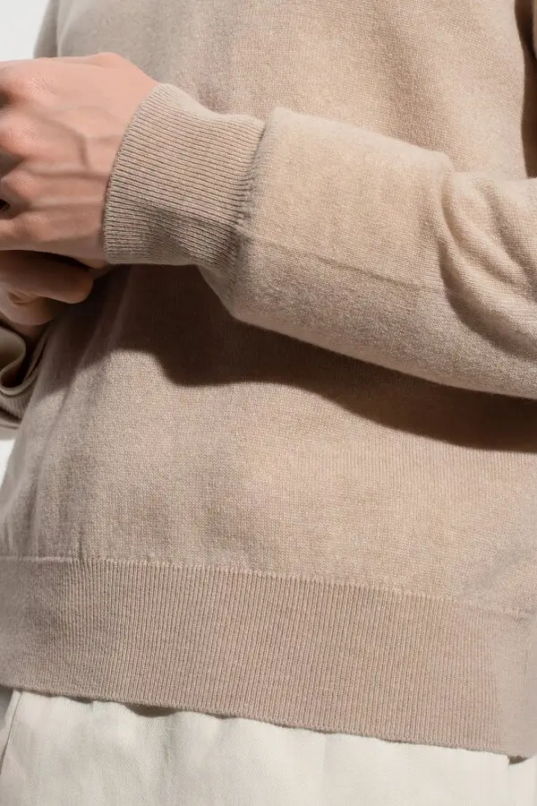 THE ROW Benji Long-sleeved Pullover - Nude
