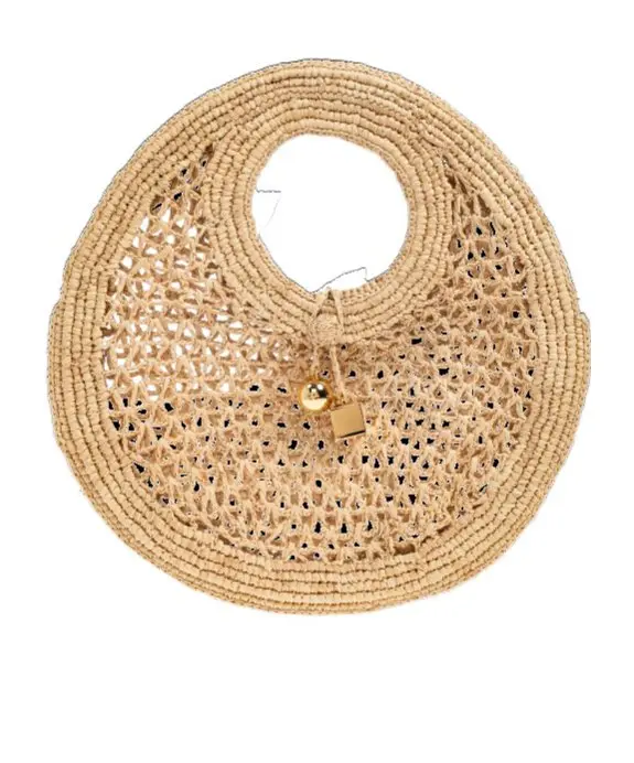 Jacquemus Small Beach Raffia Tote Bag