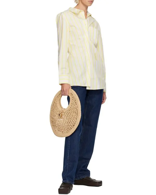 Jacquemus Small Beach Raffia Tote Bag