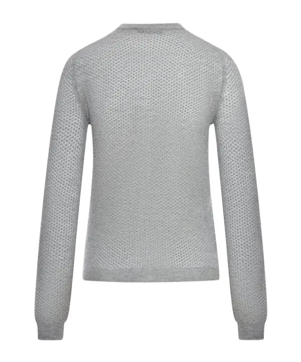 Miu Miu Crewneck Button-up Cardigan