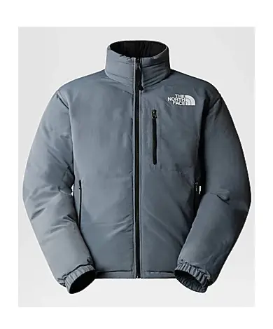 The North Face Logo Embroidered Puffer Jacket - Black