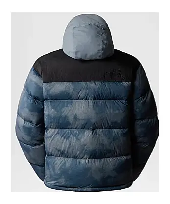 The North Face Logo Embroidered Puffer Jacket - Black
