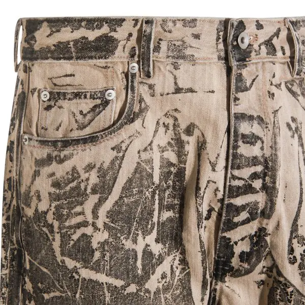 Rick Owens Wide Leg Jeans