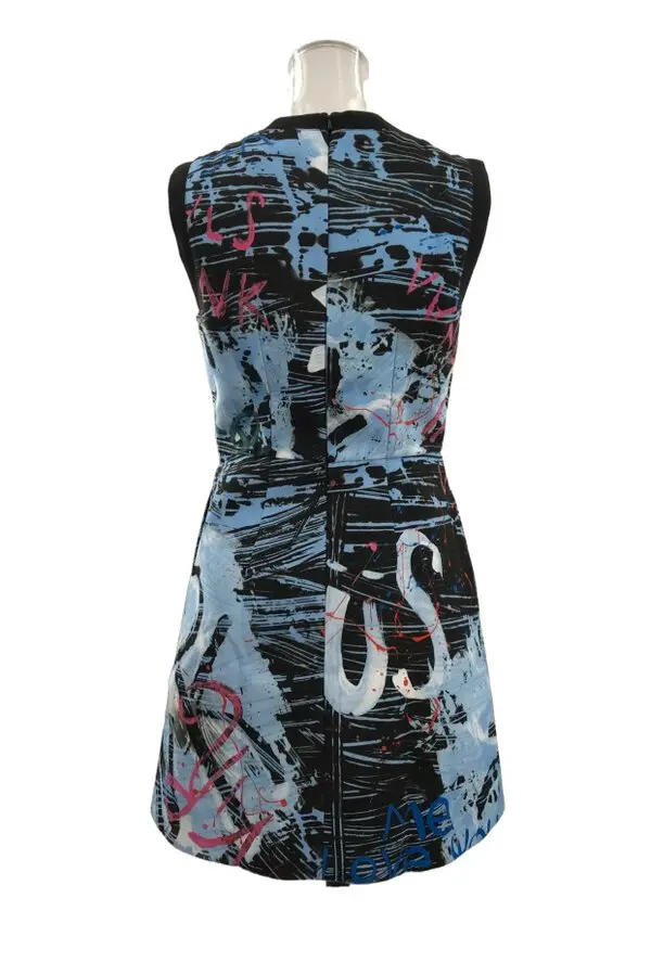 Sportmax Round Neck Printed Dress