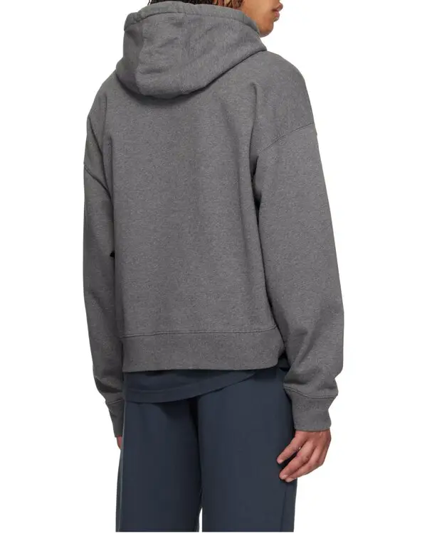 Maison Kitsuné Bold Fox Head Patch Oversize Hoodie - Gray