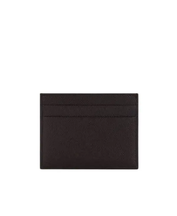 Dolce & Gabbana Dolce Gabbana Logo Plaque Cardholder - Black