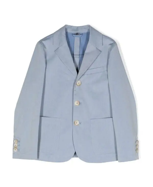 Emporio Armani Single-breasted Blazer - Gray