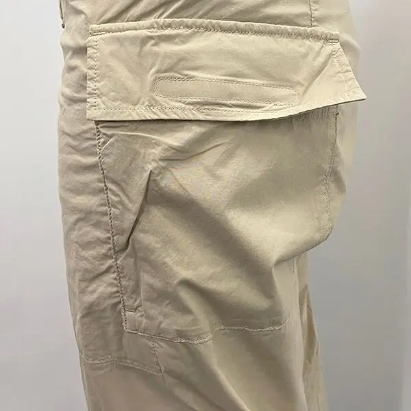 Stone Island Logo Patch Mid-rise Trousers