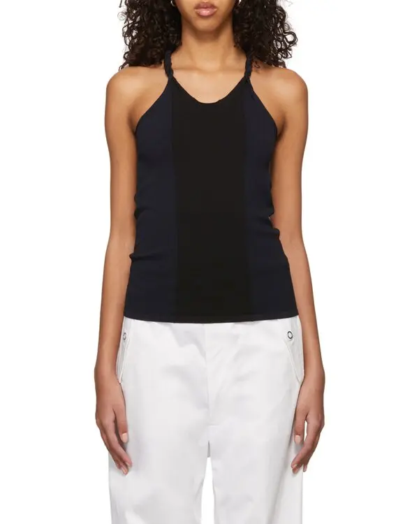 DION LEE Rope Detail Tank Top