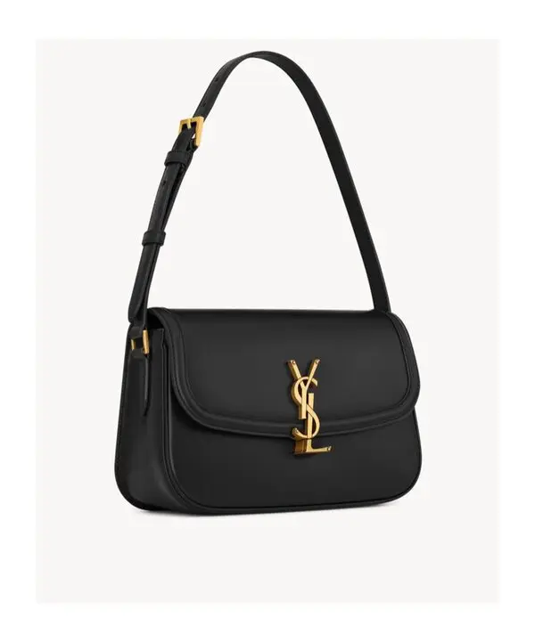 Saint Laurent Solferino Medium Shoulder Bag - Black