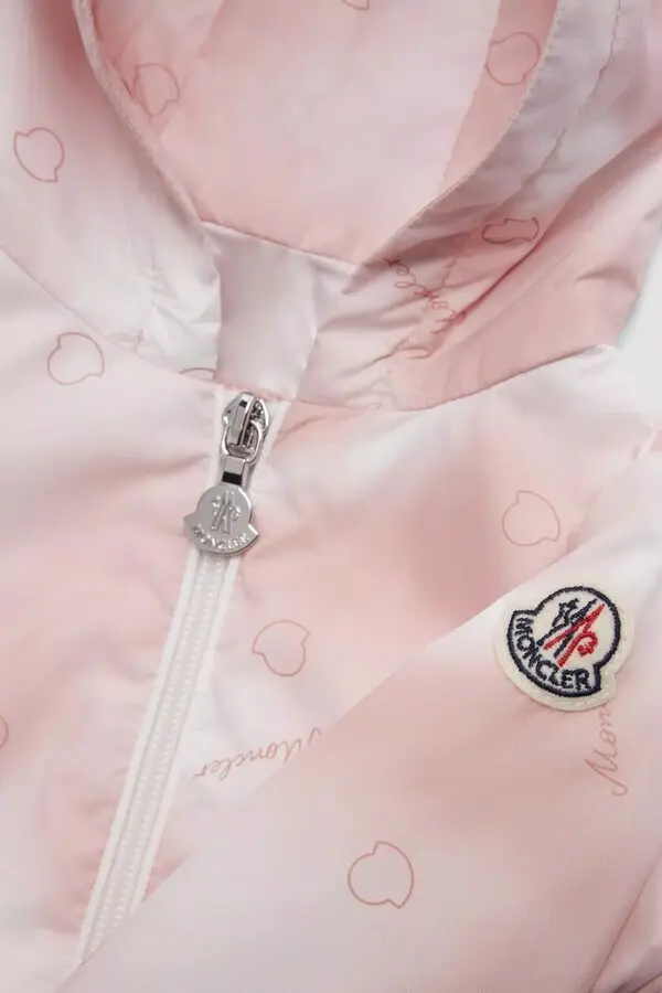 Moncler Hooded Zip-up Jacket