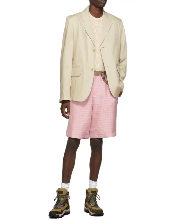 Jacquemus Long Sleeve Ribbed Pullover - Nude