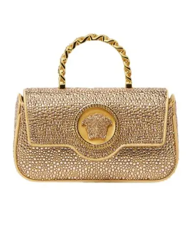 Versace Mini La Medusa Tote Bag - Golden