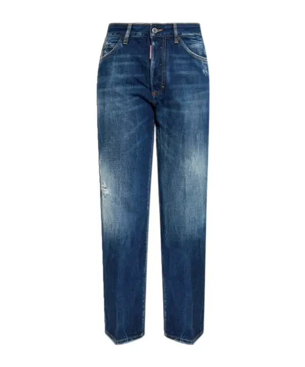 Dsquared2 Boston Distressed Jeans - Blue