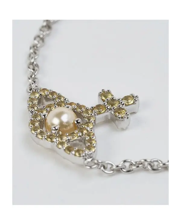 VIVIENNE WESTWOOD Embellished Chain Bracelet