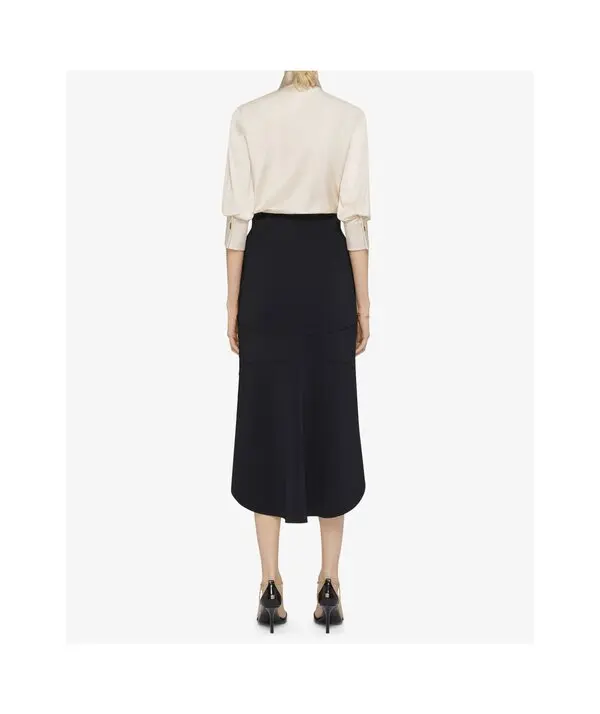 Givenchy Punto Milano Button Detailed Midi Skirt