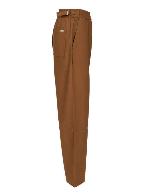Ami Elastic Waist Trousers