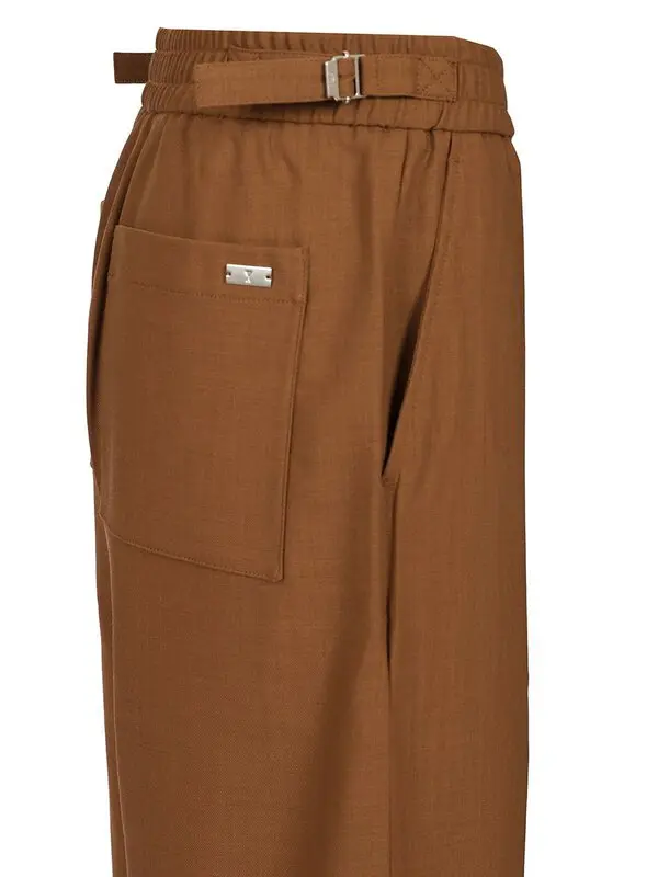 Ami Elastic Waist Trousers
