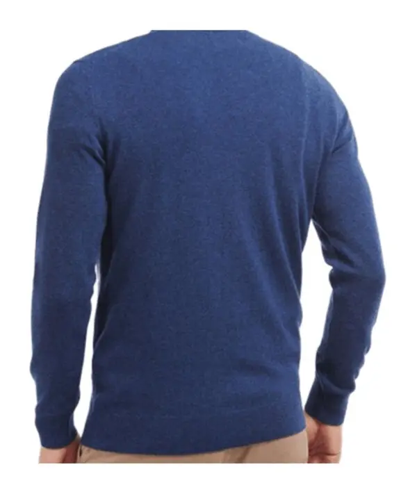 Barbour Logo Embroidered Crewneck Knitted Jumper