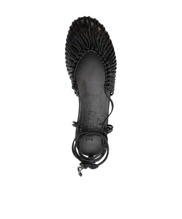 Hereu Braided Ankle Strap Sandals
