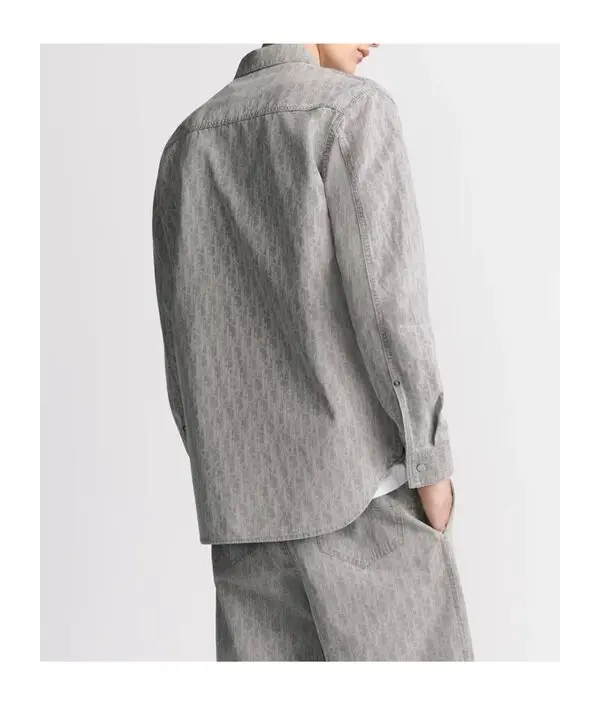 Dior Oblique Overshirt - Gray