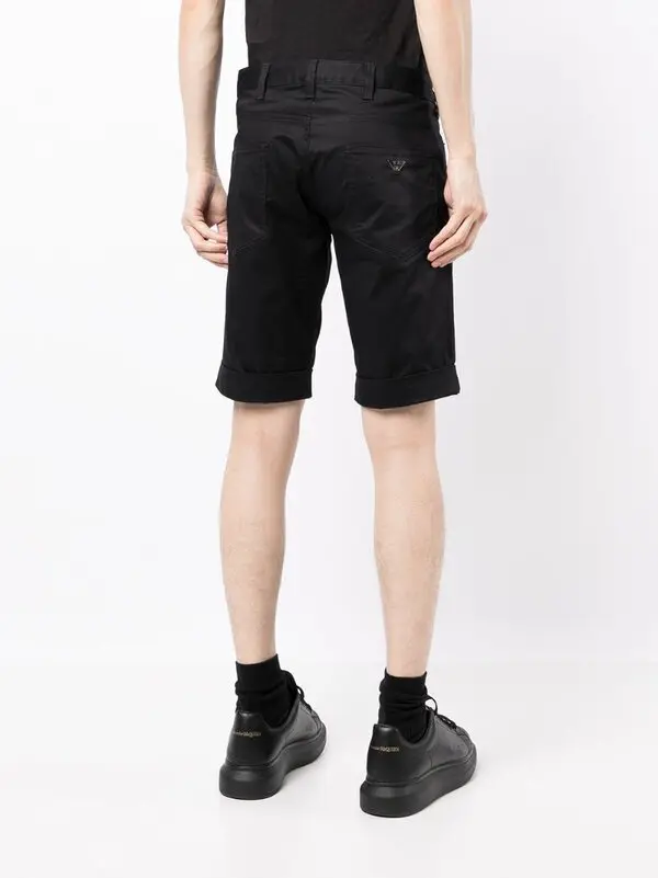 Emporio Armani Slim-fit Denim Shorts