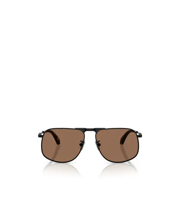 Moncler Full Frame Aviator Sunglasses - Brown