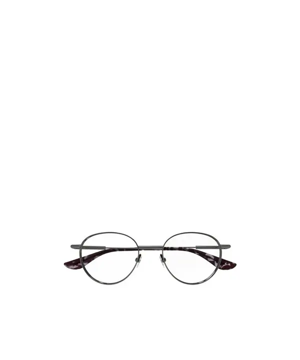 Alexander McQueen Round Frame Eyeglasses - Grey
