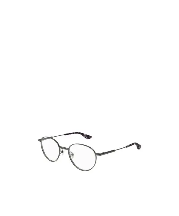 Alexander McQueen Round Frame Eyeglasses - Grey