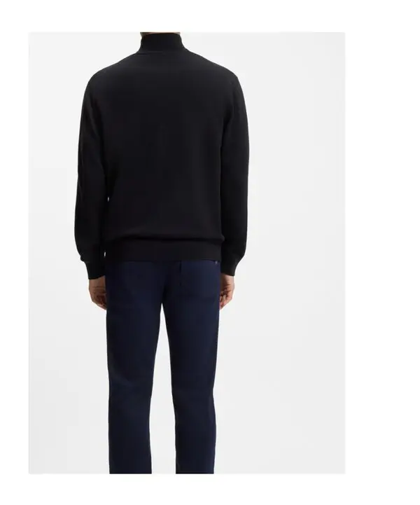Hugo Boss Upalano Zip-up Sweater - Dark Blue